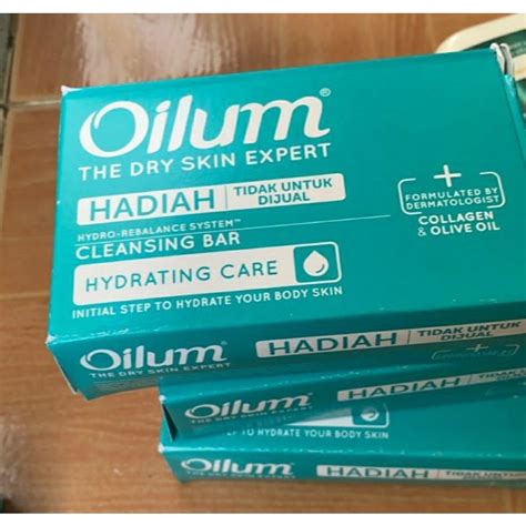 Jual Official Shop Oilum Hydrating Care Cleansing Bar Gr Sabun Collagen Shopee Indonesia