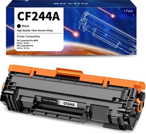 HP 44A CF244A Original Toner Schwarz für HP LaserJet Pro M15 Amazon