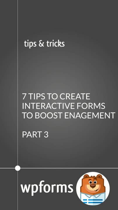 wpforms on linkedin 7 tips to create interactive wordpress forms to