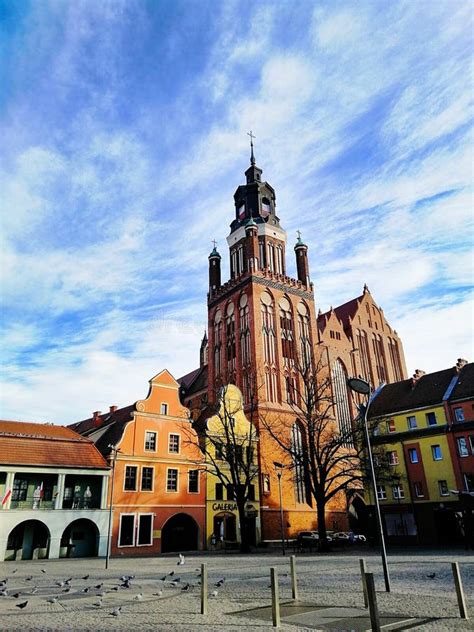 Town Hall And Old Market Place Stargard Poland Stock Image Image