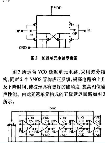 全差分环形振荡器求教怎样才能改变输出的中心频率 微波EDA网