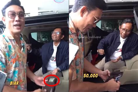Denny Sumargo Bongkar Isi Dompet Mahfud MD Isinya Mengejutkan