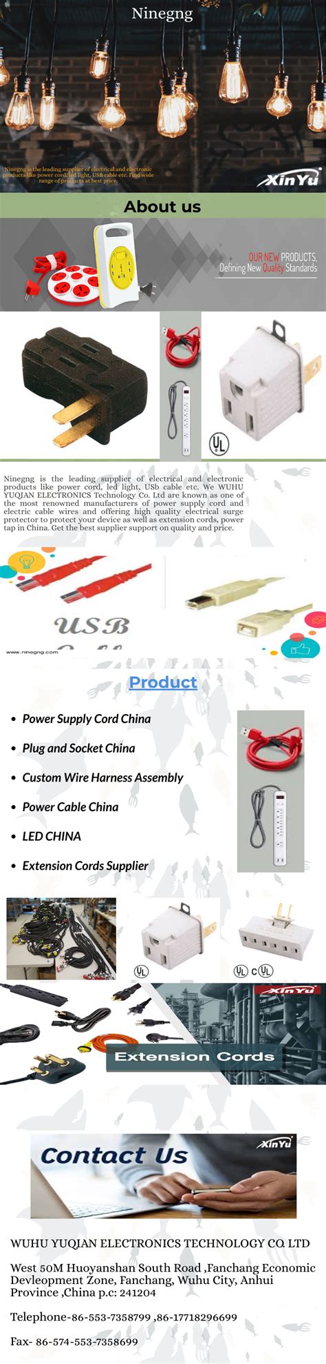 Best Power Supply Cord China Get A Huge Range Of Production Of Power