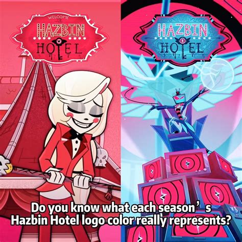The Colors Of The Hazbin Hotel Logo Reveal The Real Storyline Fyp