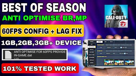 COD MOBILE Increase Your FPS 60FPS Lag Fix 2023 Codm Config YouTube