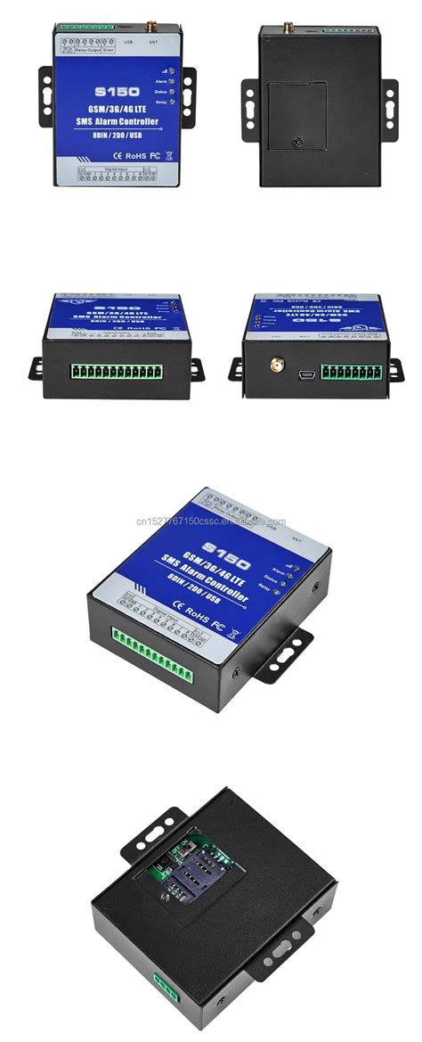 4g Rtu Sms Alarm Controller Industrial Iot Rtu Monitoring System In