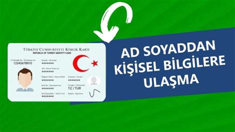 Sadece Ad Soyad İle Tc Kimlik No Öğrenme