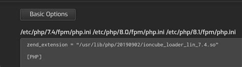 Ioncube Loader Installation Issue Community Support Hestia Control
