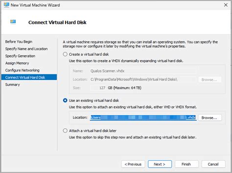 Deploy Qualys Scanner In Hyper V On Windows 11