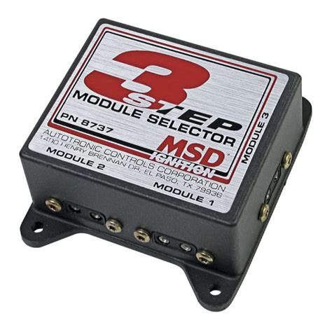 Msd Module Selector 3 Step Rpm Limiter Retard Selector Msd Rev Controller Timing Controller