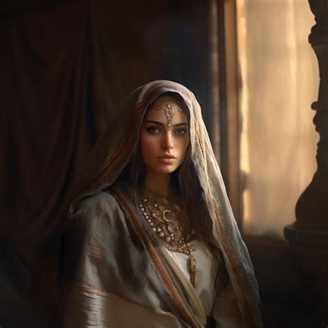 Premium Photo Beautiful Arab Woman Model Arabian Women Beautiful