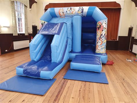 12ft By 18ft Bluey Bounce And Slide Castle Bouncy Castle Hire In