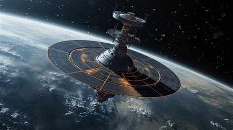 Premium Ai Image Interstellar Spacecraft Communication System Development