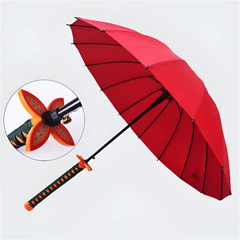 Red Umbrella Katana Techwear Uk