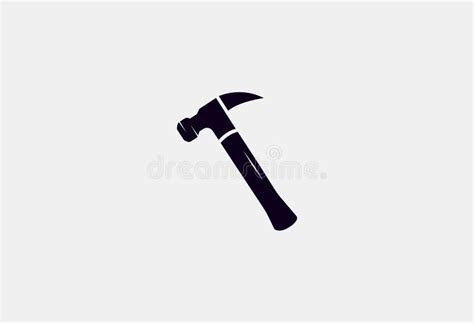 Hammer Icon Vector Build Illustration Symbol Carpentry Sign Or Logo