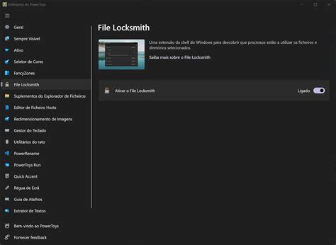 como usar a funcionalidade file locksmith dos powertoys no windows 10 e