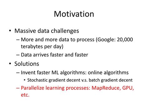 ppt large scale machine learning based on mapreduce and gpu powerpoint