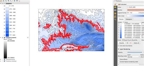 Create Clipping Masks Using Contour Lines In Qgis Geographic