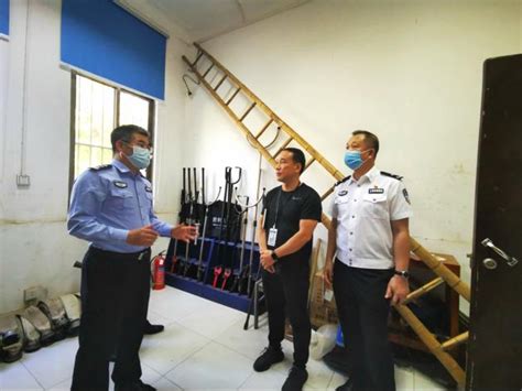 自治区公安厅治安总队到校开展调研交流 广西大学保卫处