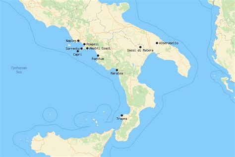 10 Most Amazing Destinations In Southern Italy With Map Touropia