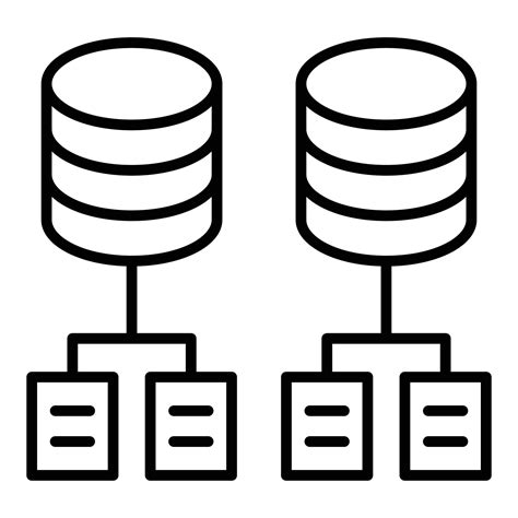 Data Modeling Icon Style 9198618 Vector Art At Vecteezy