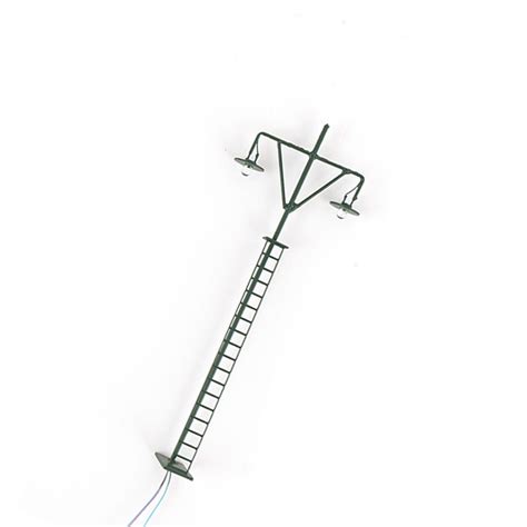 Sweethay Modelo De Luz Ferroviaria Modos De Luz Blanca Cálida Miniposte Led En Miniatura Para
