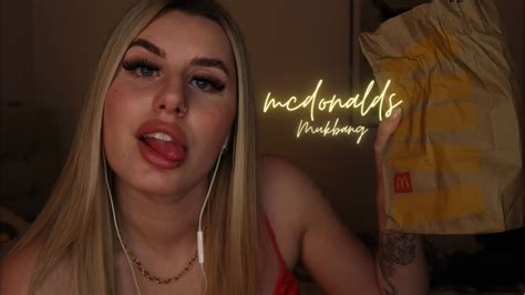 Asmr Mcdonalds Mukbang🍔 Youtube