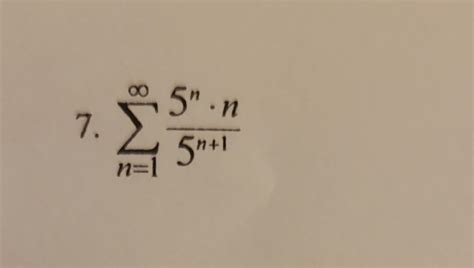 Solved Determine If Series Converges Or Diverges And Give A
