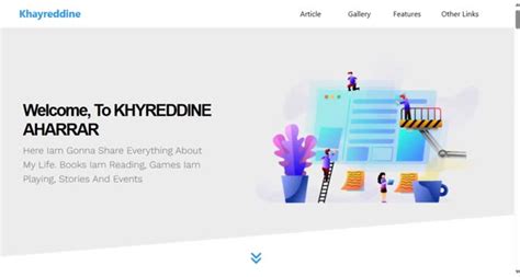 Firstproject Html5 Css3 Design Khayreddine Aharrar