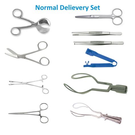 Normal Delivery Instruments Set Buy Vaginal Delievery Set Basic Delievery Instruments Set