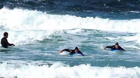 A Close Up Of Clifden