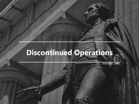 Discontinued Operations Investors Wiki Discontinued Operations Investors Wiki