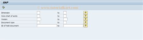 CX5E SAP Tcode Delete Held Documents Transaction Code
