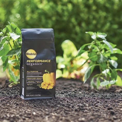 Miracle Gro Performance Organics Fertilizer Wacky Wonderings