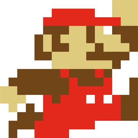 8 Bit Mario Grid