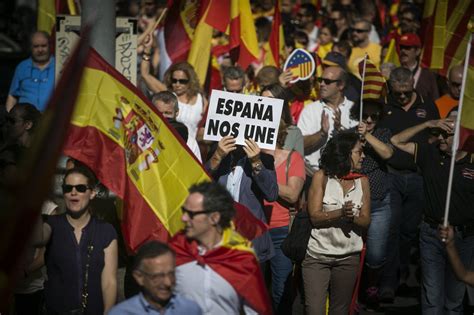 Fotos DUI Manifestación en Barcelona contra la independencia de Cataluña en imágenes
