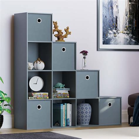 Lassic 10 Cube Storage Unit G Set Of 5 Storage Cubes Hard