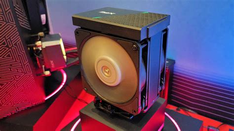 Xpgs Hybrid Dual Fan Cpu Cooler Features An Integrated Pump Loop And Radiator — Xpg Hybrid