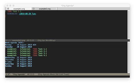 Org Mode Agenda View Hiding Tabbar Emacs Stack Exchange