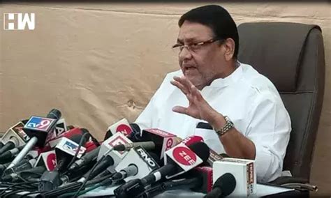 Ed Questions Nawab Malik In Connection With Money Laundering Case Hw