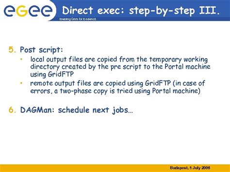 Enabling Grids For E Scienc E Supporting Mpi Applications