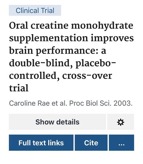 This Placebo Controlled Double Blinded Study Shows That Cognitive