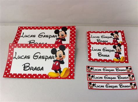 Etiquetas Escolares Unidades Elo Produtos Especiais