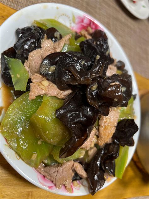 【青笋木耳肉片图片】下厨房用户coywc下厨房