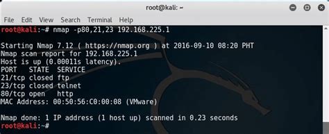 nmap insider active scanning strategies