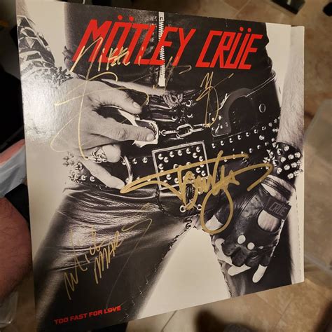 Motley Crue Too Fast For Love