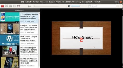 How To Install Minitube Youtube On Ubuntu Linux H S Media