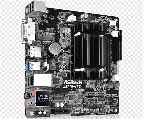 인텔 마더 보드 미니 Itx Asrock 중앙 처리 장치 인텔 전자 제품 컴퓨터 전자 장치 Png Pngwing