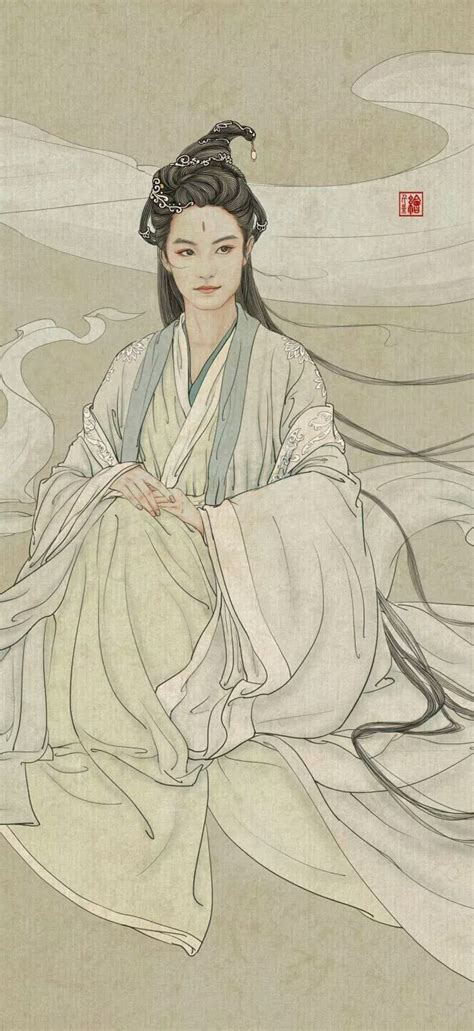 千景绘青蛇千景绘手绘大山谷图库
