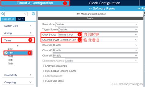 Stm32cubeide基础学习 定时器pwm实验stm32定时器实验现象 Csdn博客